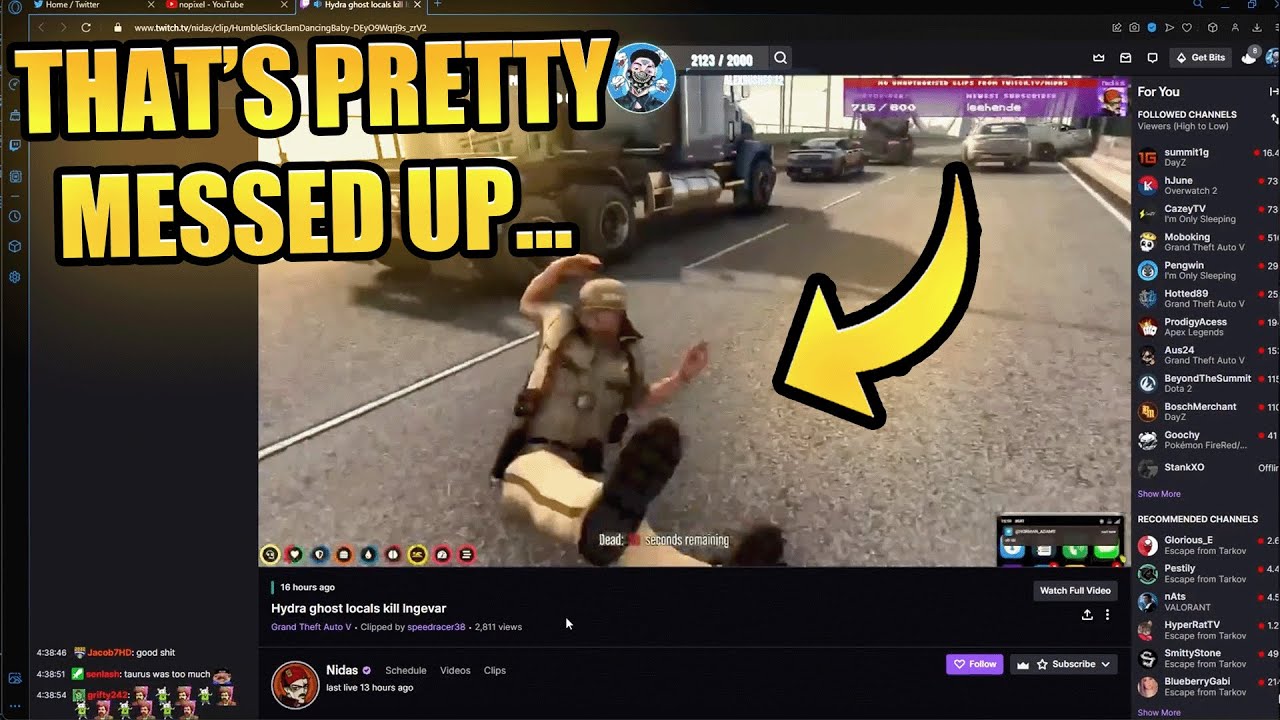 Swizz Cracks Up After Hydra Ghost Locals Smoke Ingevar!! | NoPixel RP ...