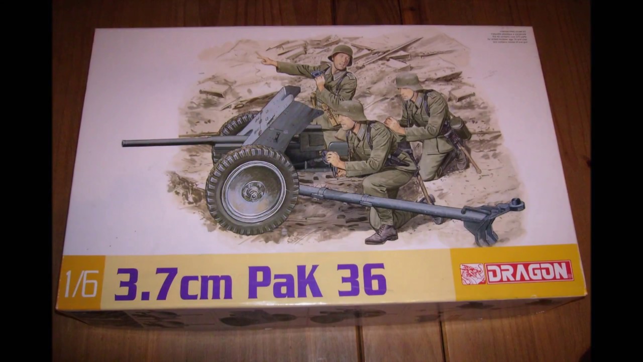 1/6TH SCALE DRAGON PAK 36 CANNON COMPLETE BUILD - YouTube