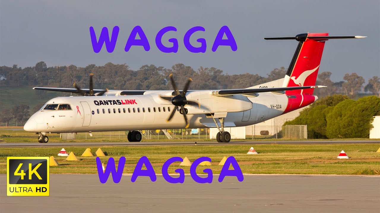 Wagga Wagga Airport and Sydney Flight Highlights - YouTube