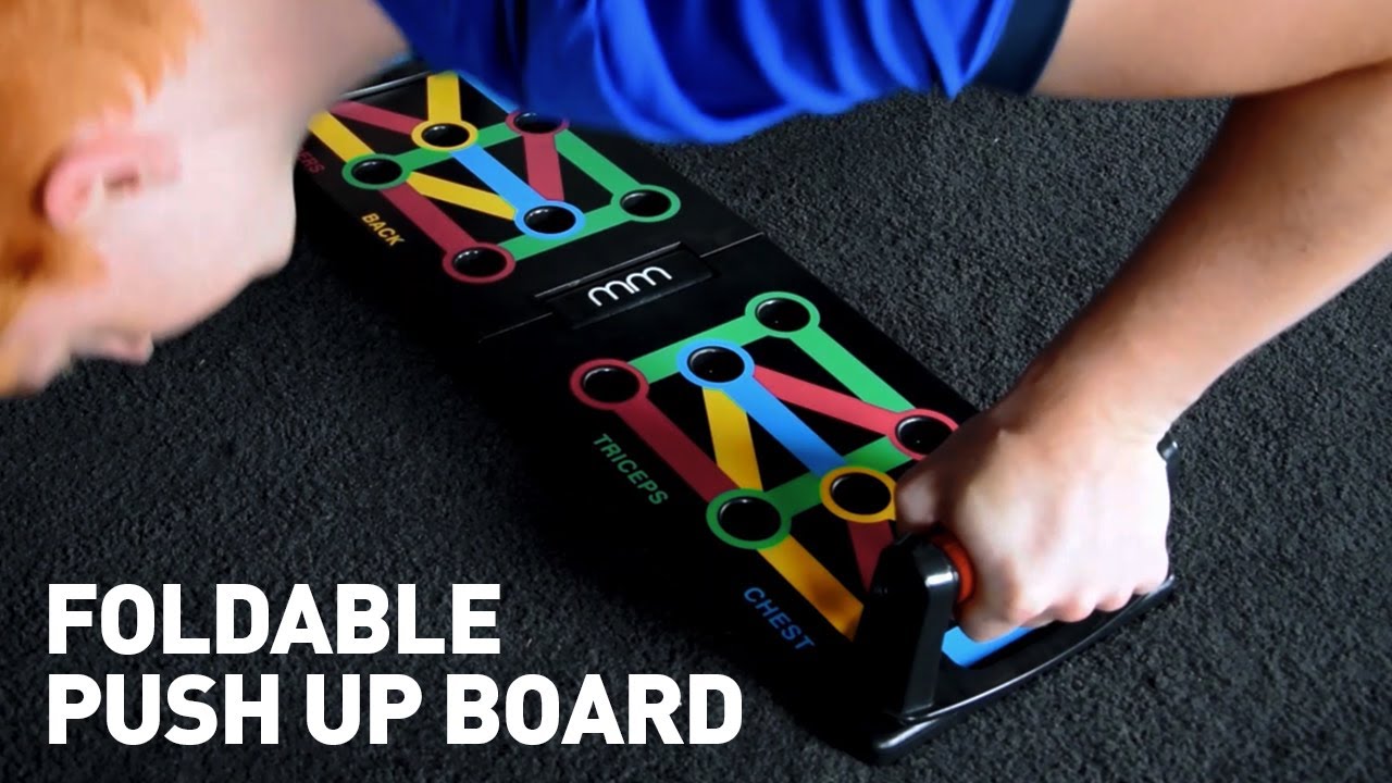 Foldable Push Up Board - mm - YouTube