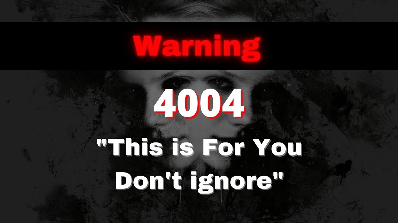 Understanding Angel Number 4004: Messages from the Universe - YouTube