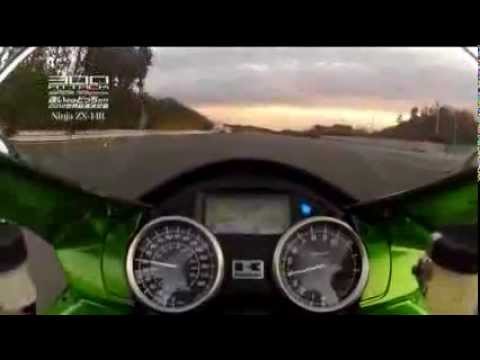 Kawasaki Ninja ZX-14 and Suzuki Hayabusa at top speed...! Must watch & Must share :) !!