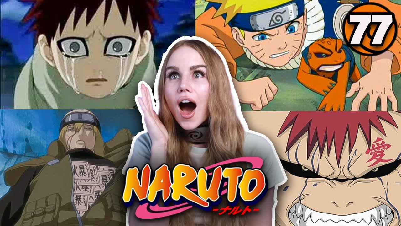 GAARA WAS NEVER LOVED!! HEARTBROKEN :( | Naruto Ep. 77 Reaction - YouTube