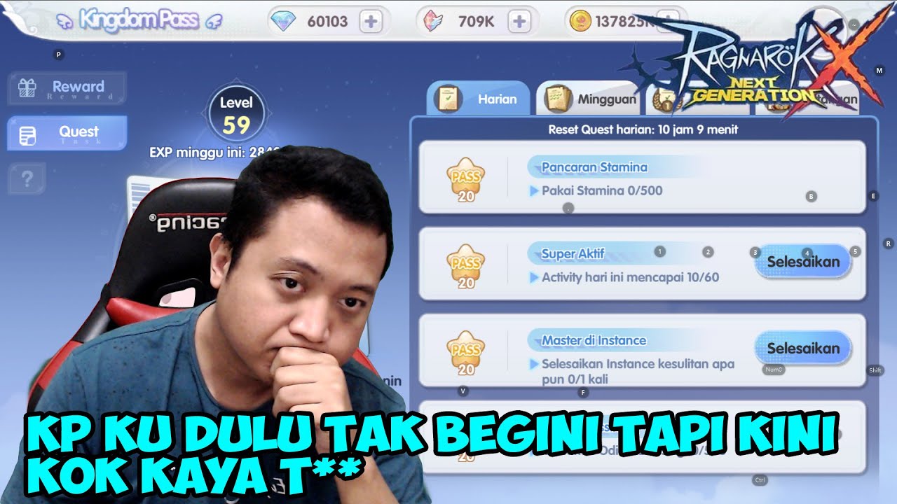 Quest KP Ga Kelar-Kelar Jadi Budak ROX - Ragnarok X Next Generation - YouTube