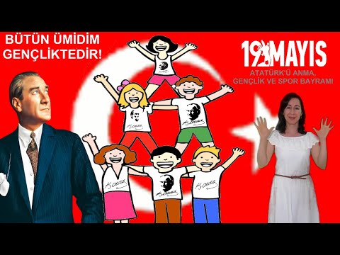 19 MAYIS ATATÜRK'Ü ANMA GENÇLİK VE SPOR BAYRAMI / Okul Öncesi, İlkokul / Çocuklar için eğitici video