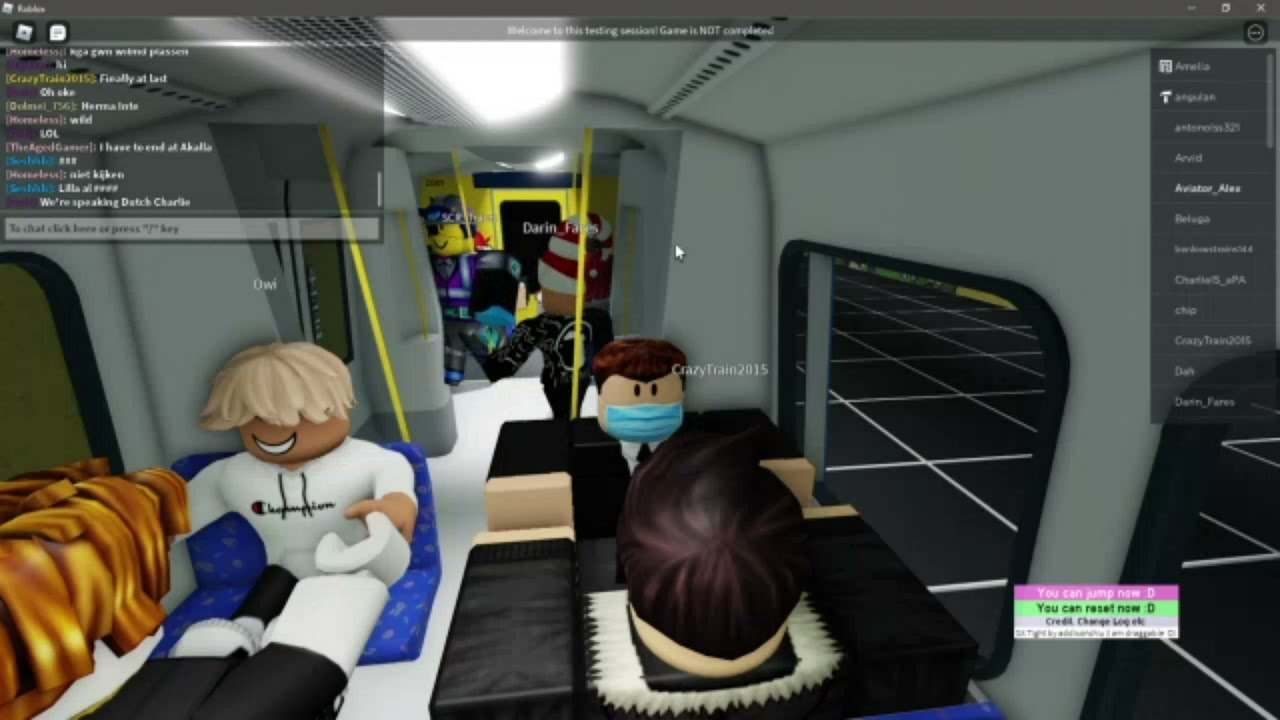 Trying out #1 the Stockholm Metro game by MTR Nordic RBLX - YouTube