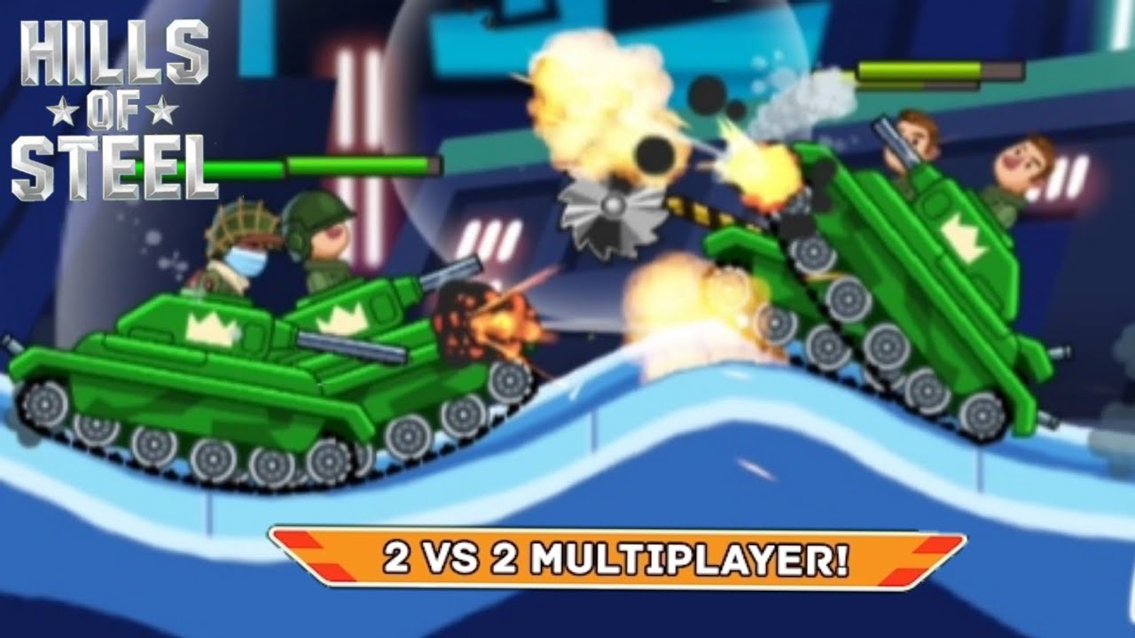 Fight. Battle Tank. Simulator battle tank. 2vs2 multiplayer battle mode ...