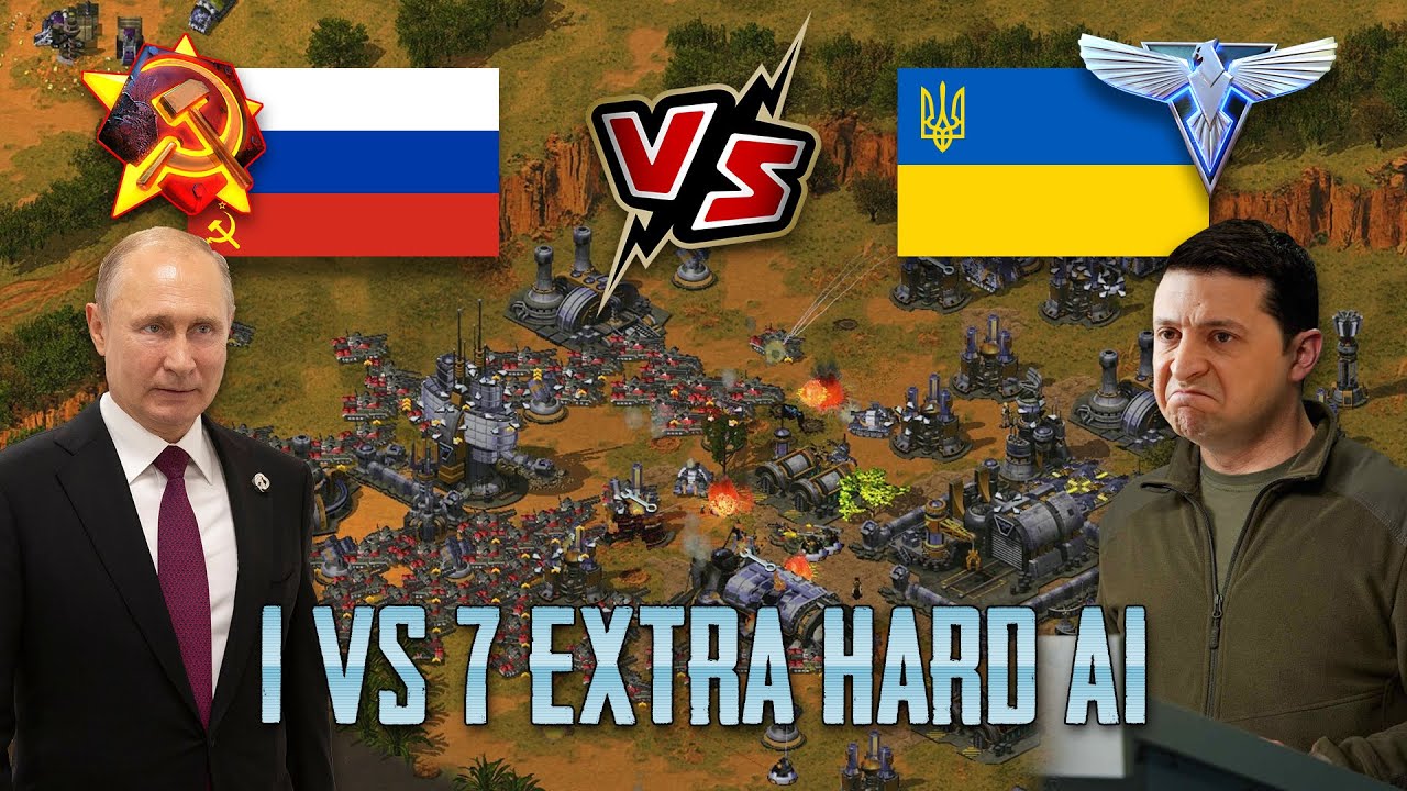 Russia vs Ukraine & the Allied - Red Alert 2 Yuri's Revenge - YouTube