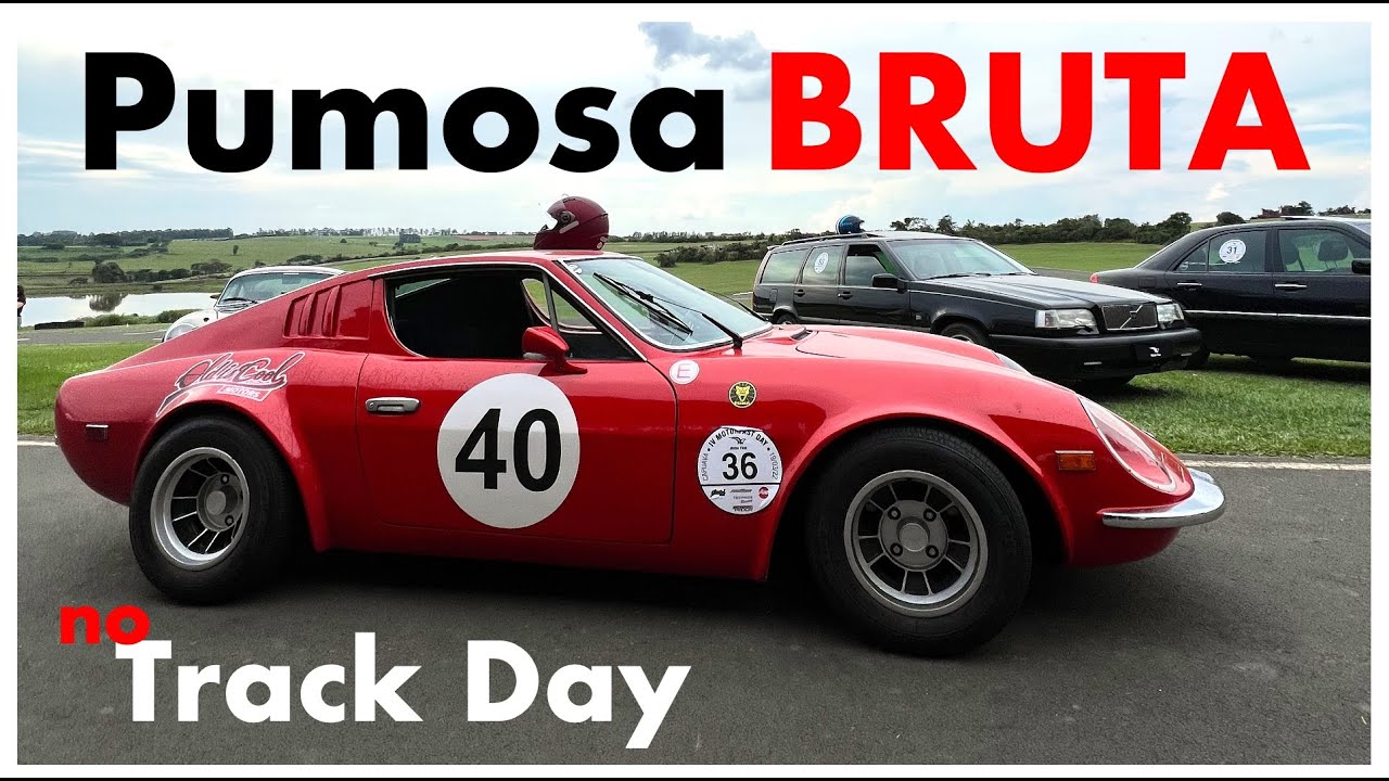 MÁQUINA do TEMPO! Puma GT de 100 cv é DIVERSÃO PURA no Track Day! - YouTube