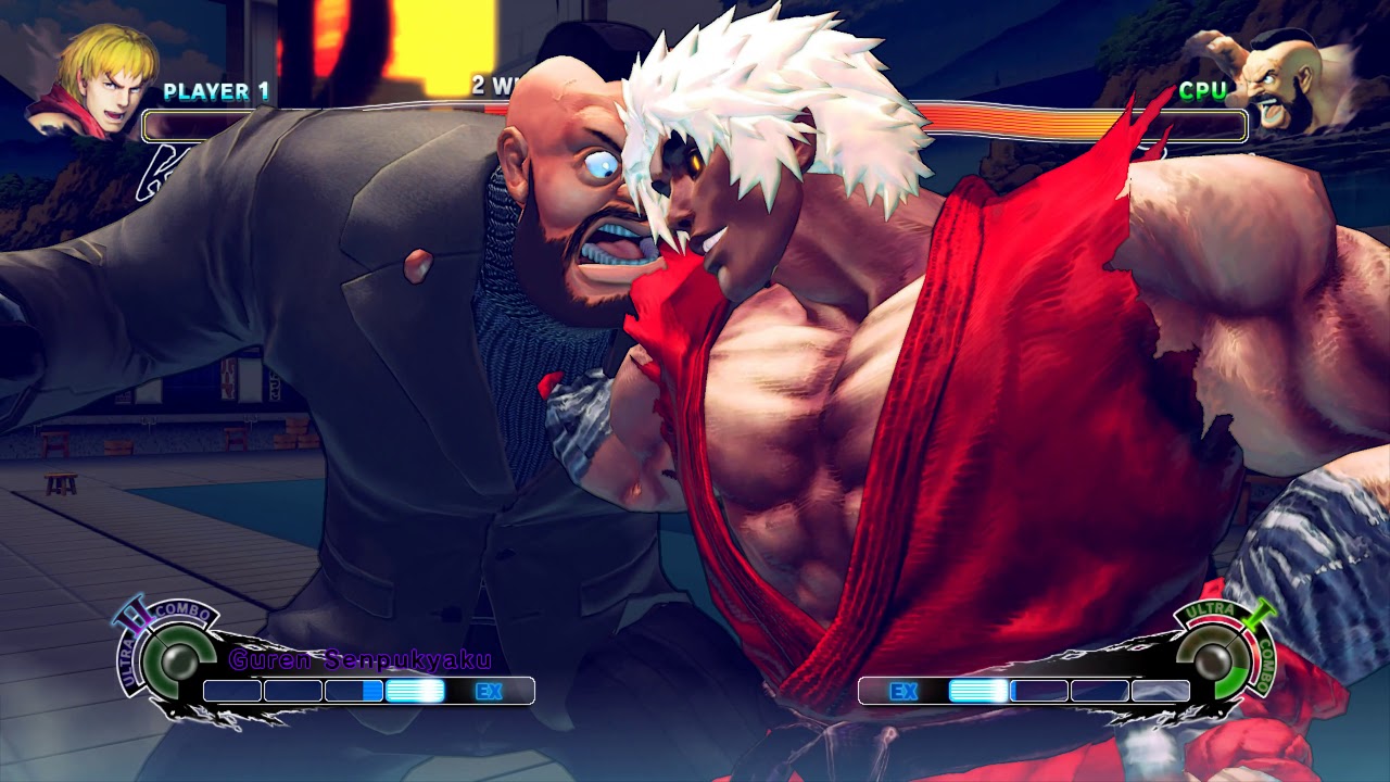 Violent Ken vs Russian Gangster Zangief / Hardest 4K - YouTube