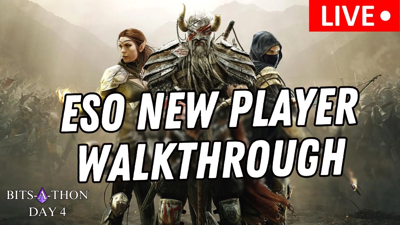 Weirdo Plays ESO For The First Time! 🎉 Bits-a-Thon Day 4 - YouTube