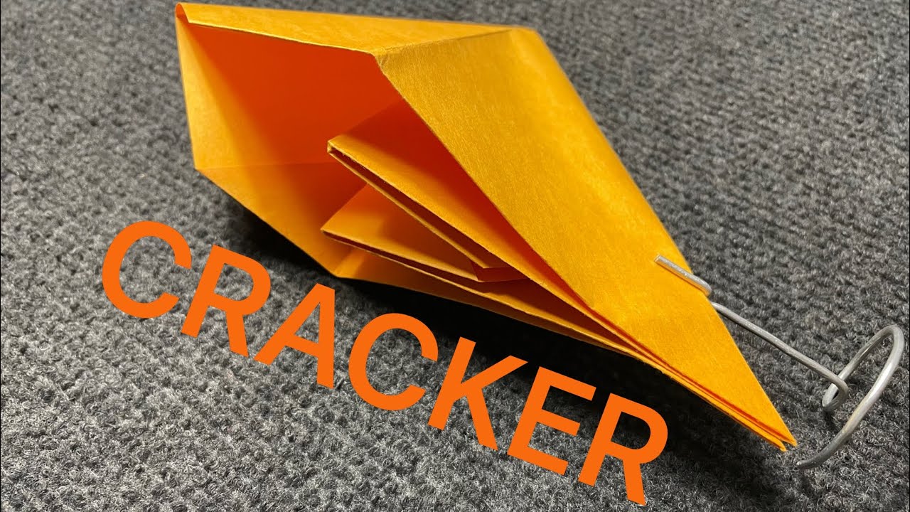 How to make a paper Cracker. - YouTube
