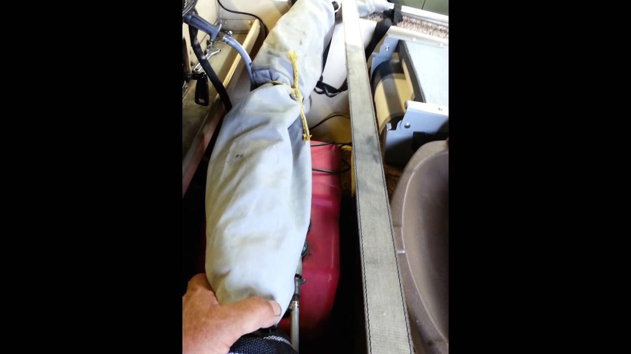 Transom height extension from 16" to 20" - YouTube