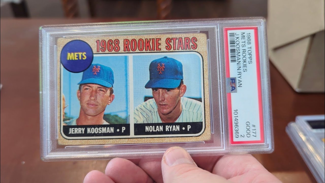 Small PSA vintage baseball card grading reveal. - YouTube