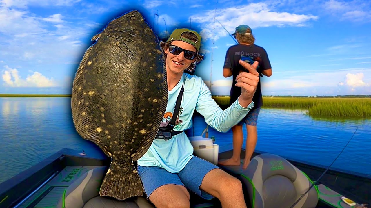 Inshore FLOUNDER Fishing - Catch Clean Cook! - YouTube