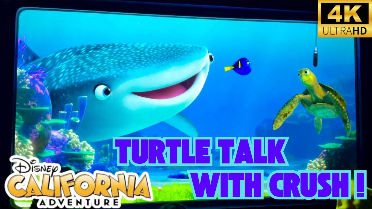 Turtle Talk with Crush DCA Animation Academy Disney California ...
