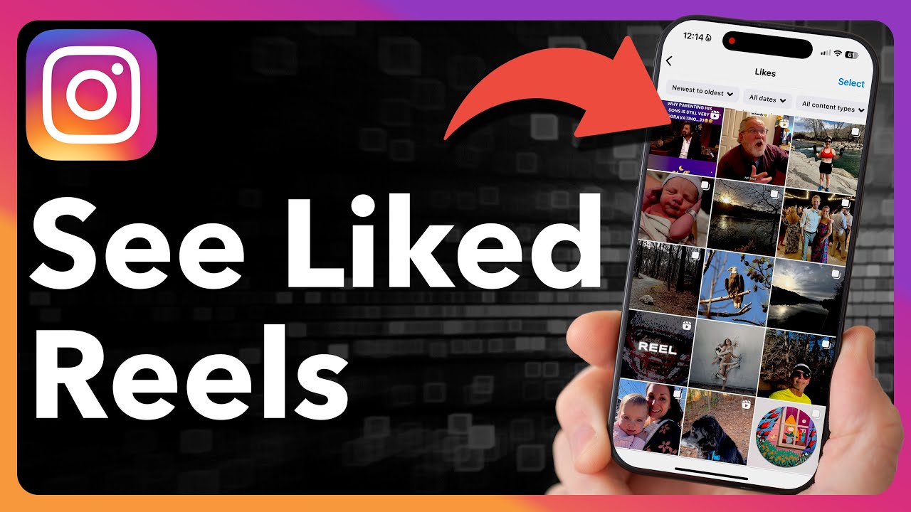 How To See Liked Reels On Instagram - YouTube