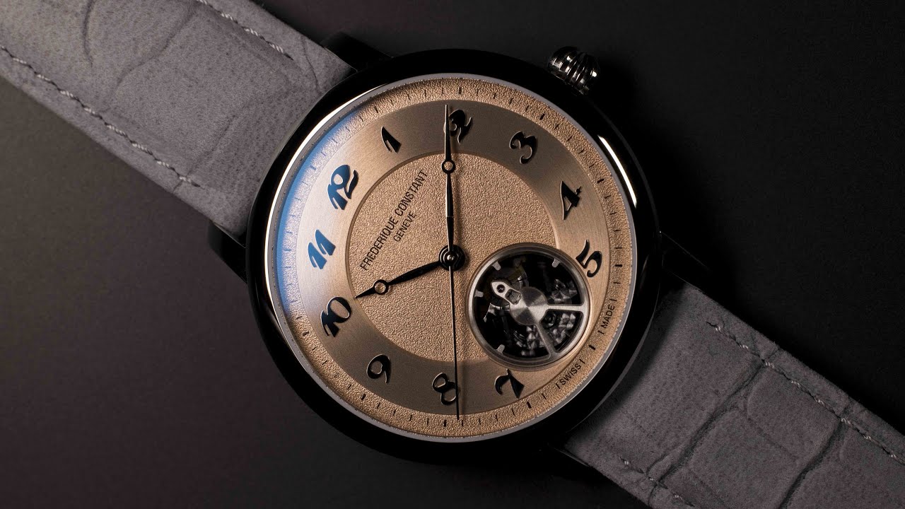 Unboxing the Frederique Constant × Revolution Slimline Monolithic FP(S ...