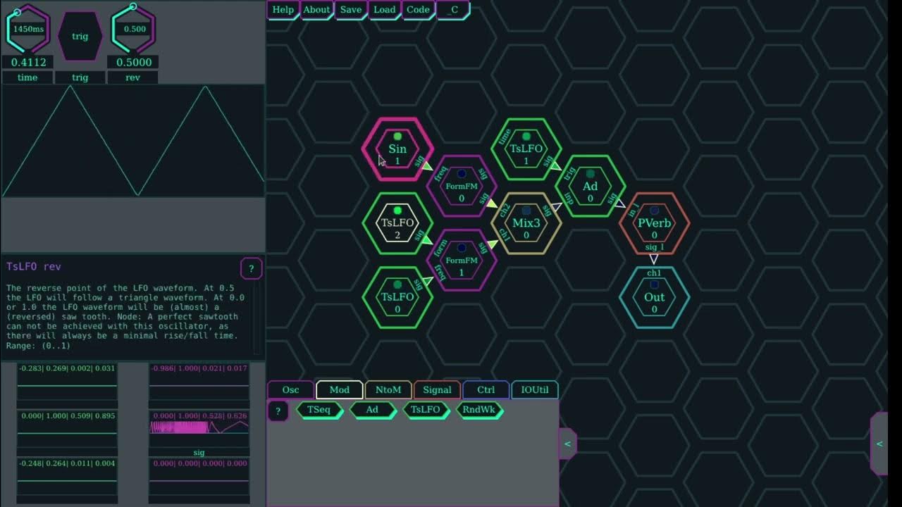 HexoSynth Modular - FormFM Formant Synthesis - Dev Sample 2022-08-08 - YouTube