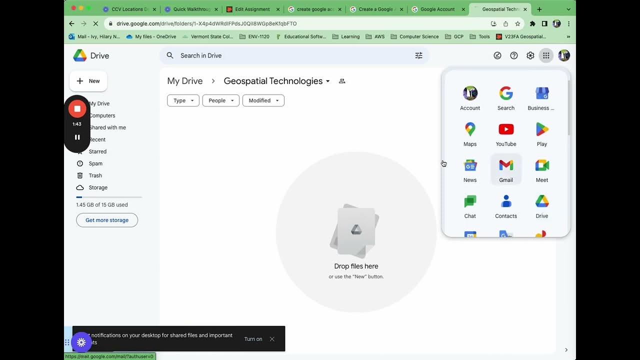 Google Drive - Create Google Drive Folder - YouTube