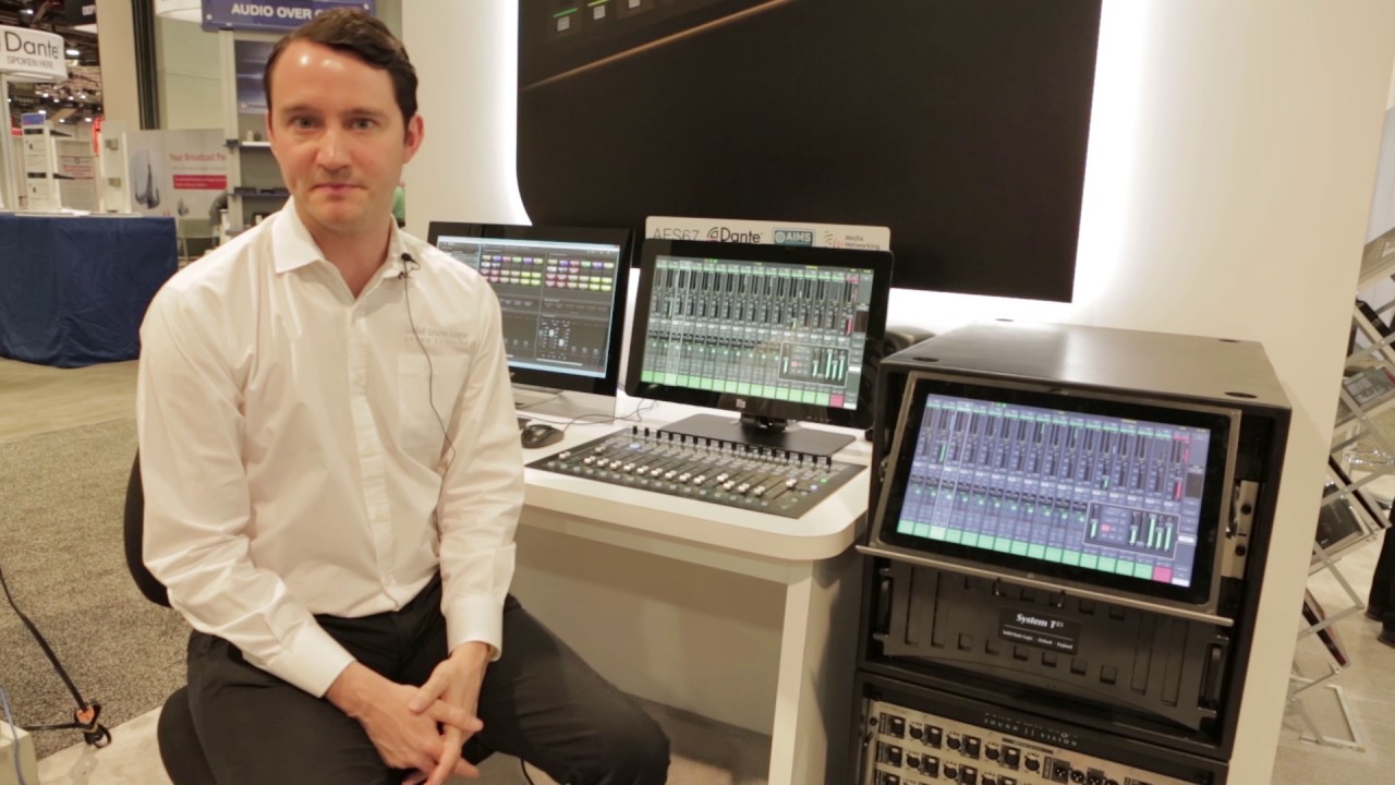 SSL Tempest Control Rack at NAB 2017 - YouTube