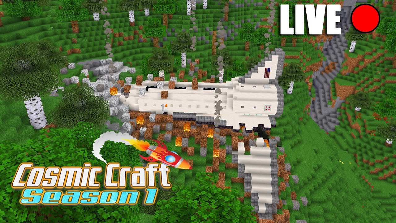 CosmicCraft Season 1 Livestream EP3 - YouTube