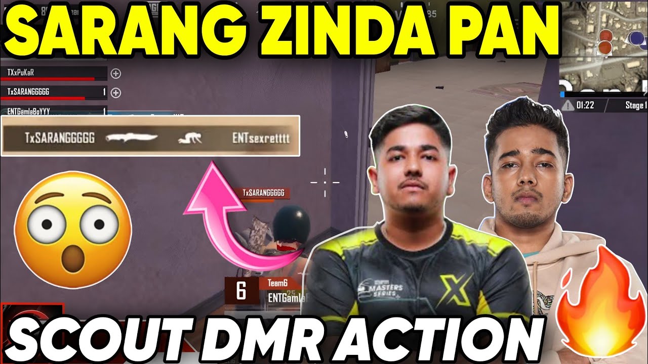 SARANG zinda PAN 🤯 SCOUT DMR ACTION 🔥 - YouTube