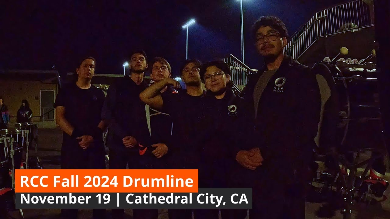 RCC Fall Drumline 2024 - Full Lot - Cathedral City, CA - [4K Multi-Cam] - YouTube