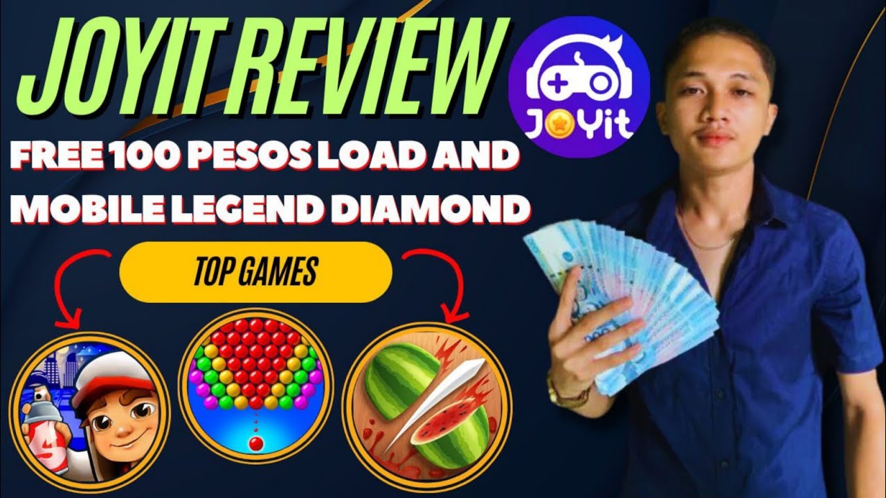 JOYit REVIEW 2023! FREE ₱100 PESOS LOAD | MOBILE LEGEND DIAMOND AND ...