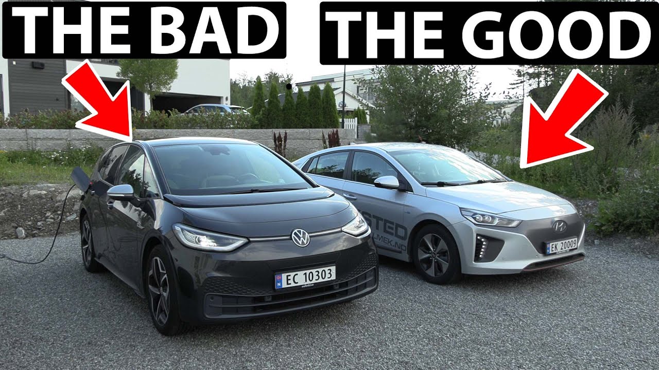 Hyundai Ioniq 28 kWh vs VW ID3 1st battery degradation test - YouTube