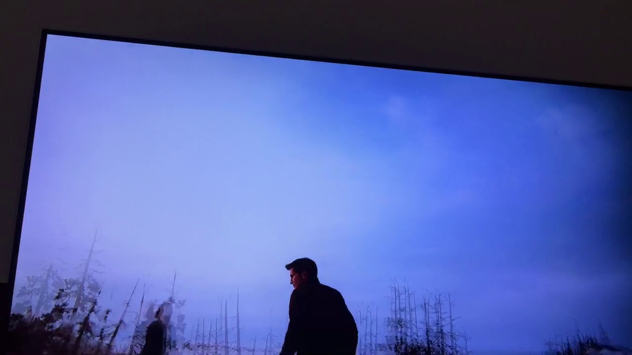 Lg 55 E7 Vertical Banding - YouTube