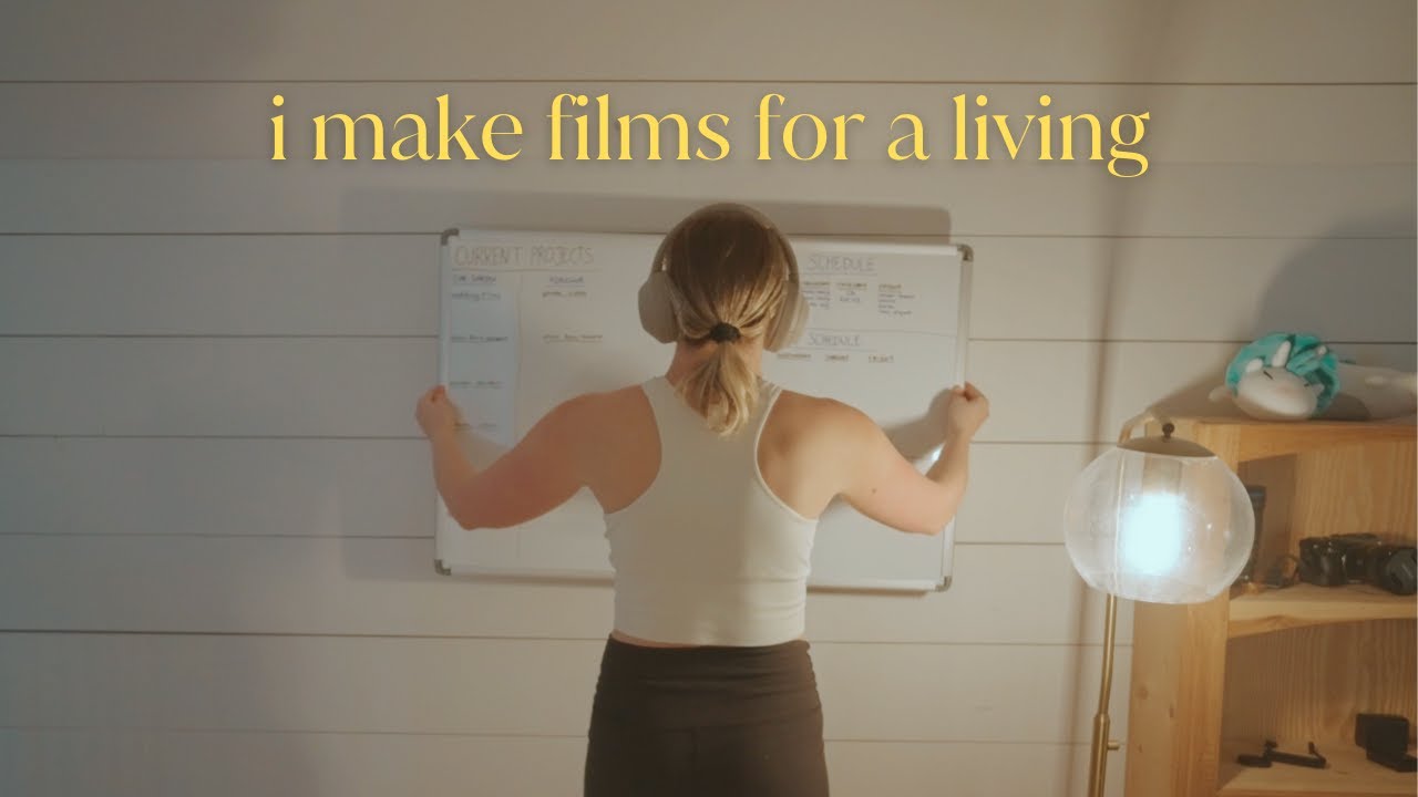 ordinary day as a self employed creative business owner - YouTube