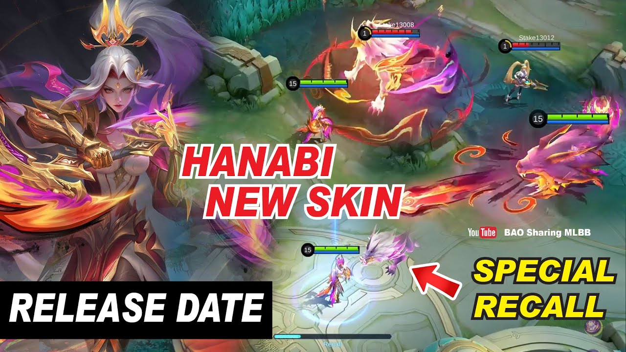 HANABI Vessel Of Range NEW SKIN Release Date | Mobile Legends Bang Bang ...