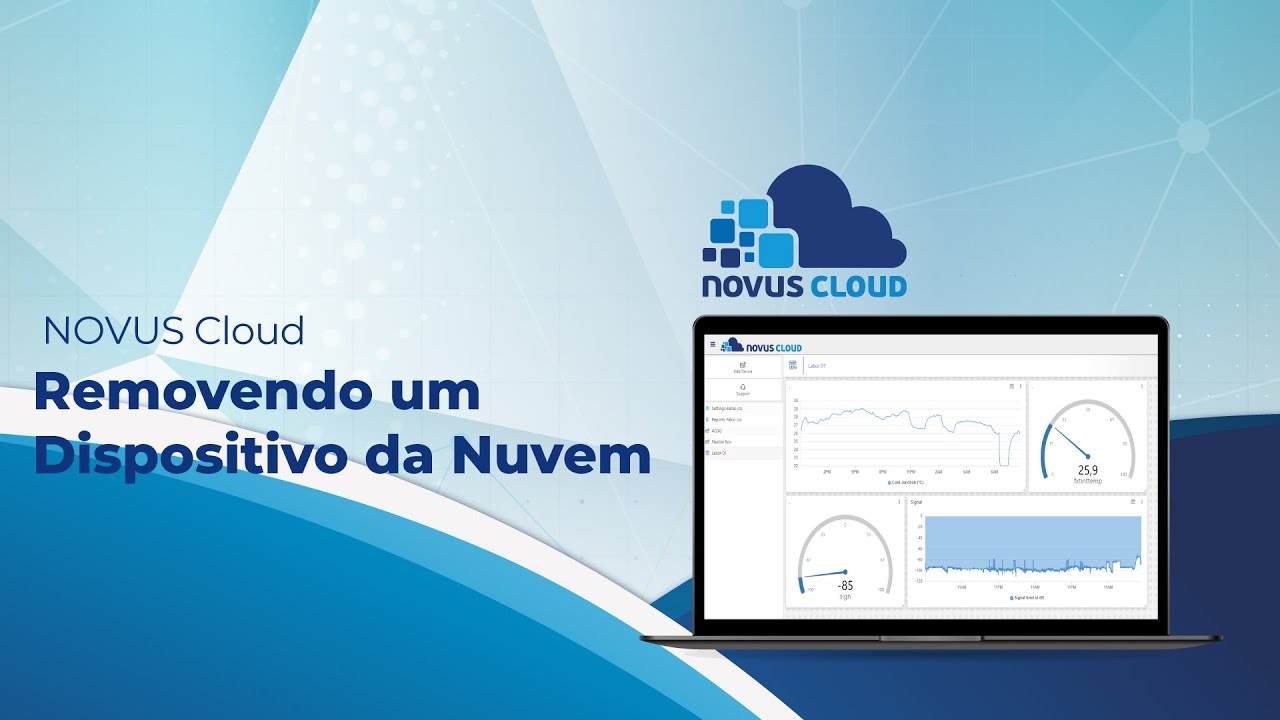 NOVUS Cloud - Removendo um dispositivo da nuvem | Português - YouTube