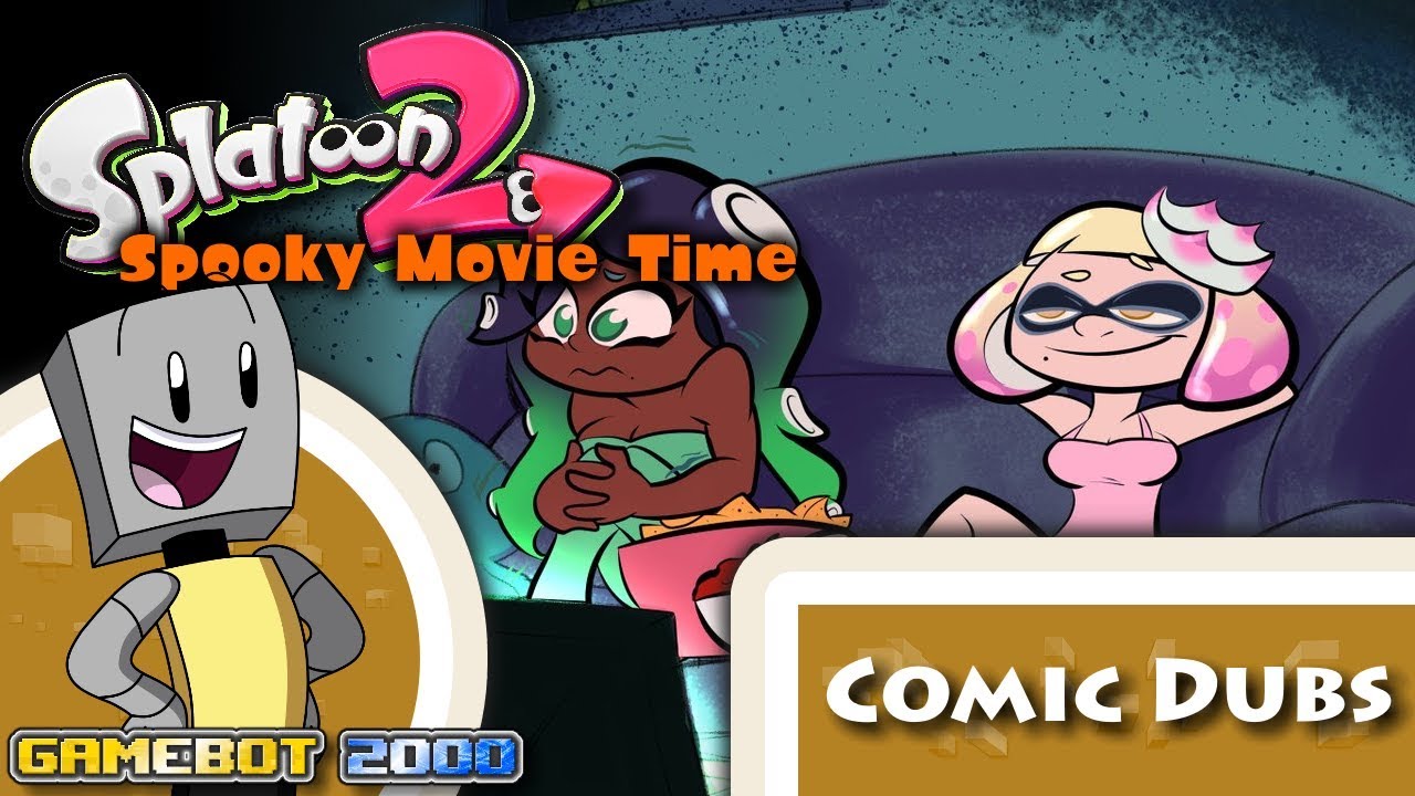 Splatoon 2 Comic Dub - Spooky Movie Time - YouTube