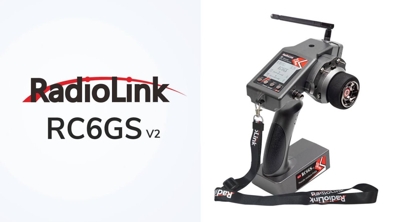 Radiolink RC6GS V2 RC Surface Control System for Every RC Driver - YouTube