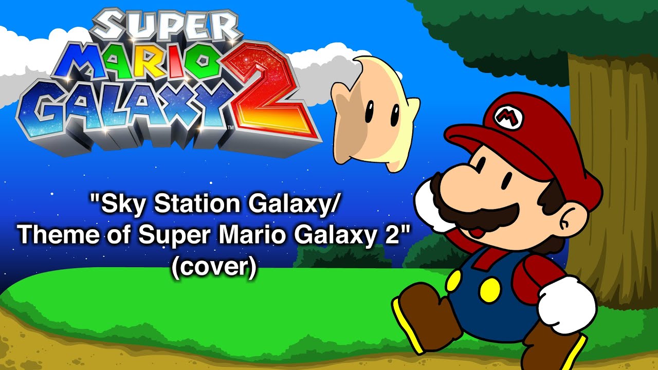 "Sky Station Galaxy/Theme of Super Mario Galaxy 2" (piano cover) - YouTube