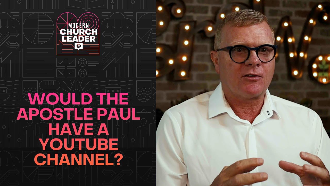 Would the Apostle Paul Have a YouTube Channel? - YouTube