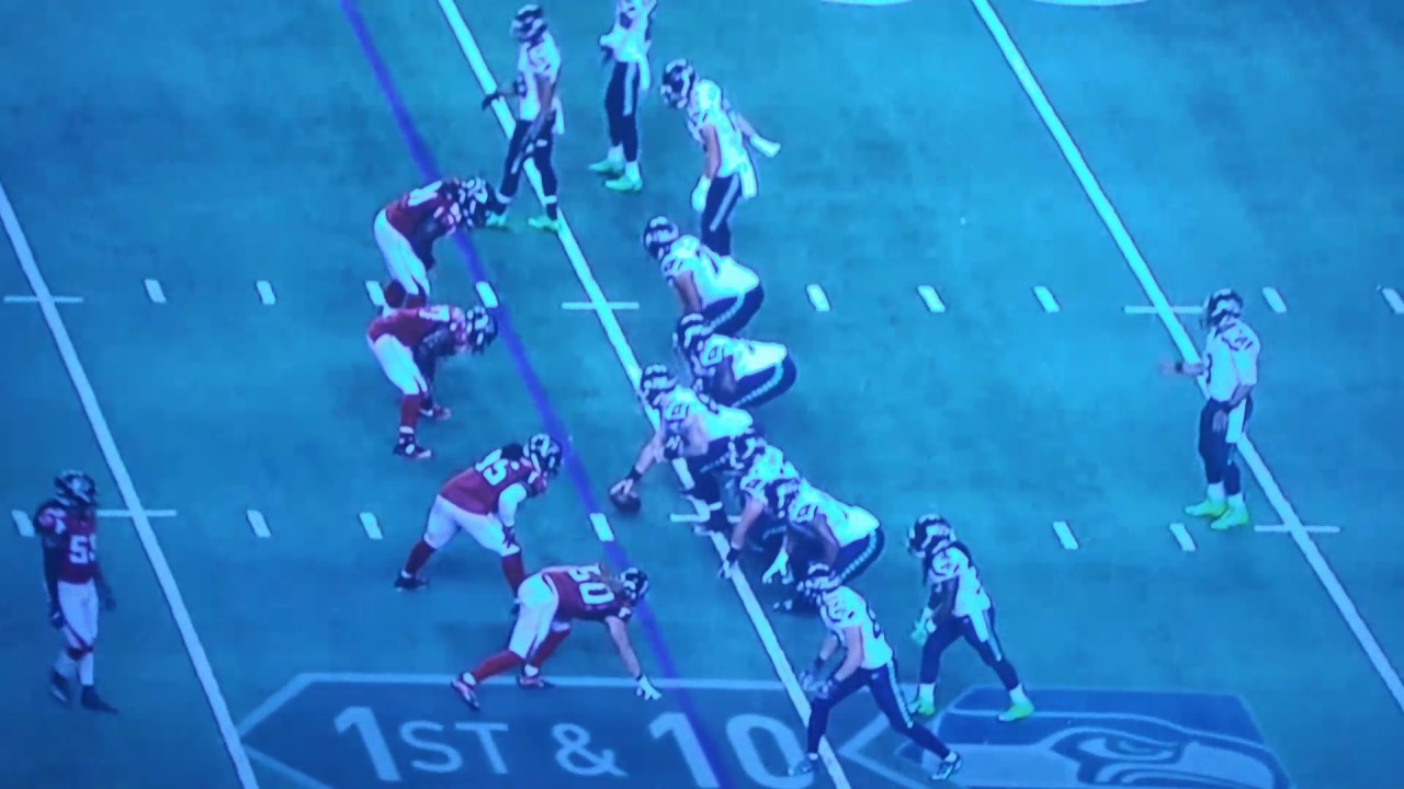 Atlanta Falcons vs Seahawks crazy interception - YouTube
