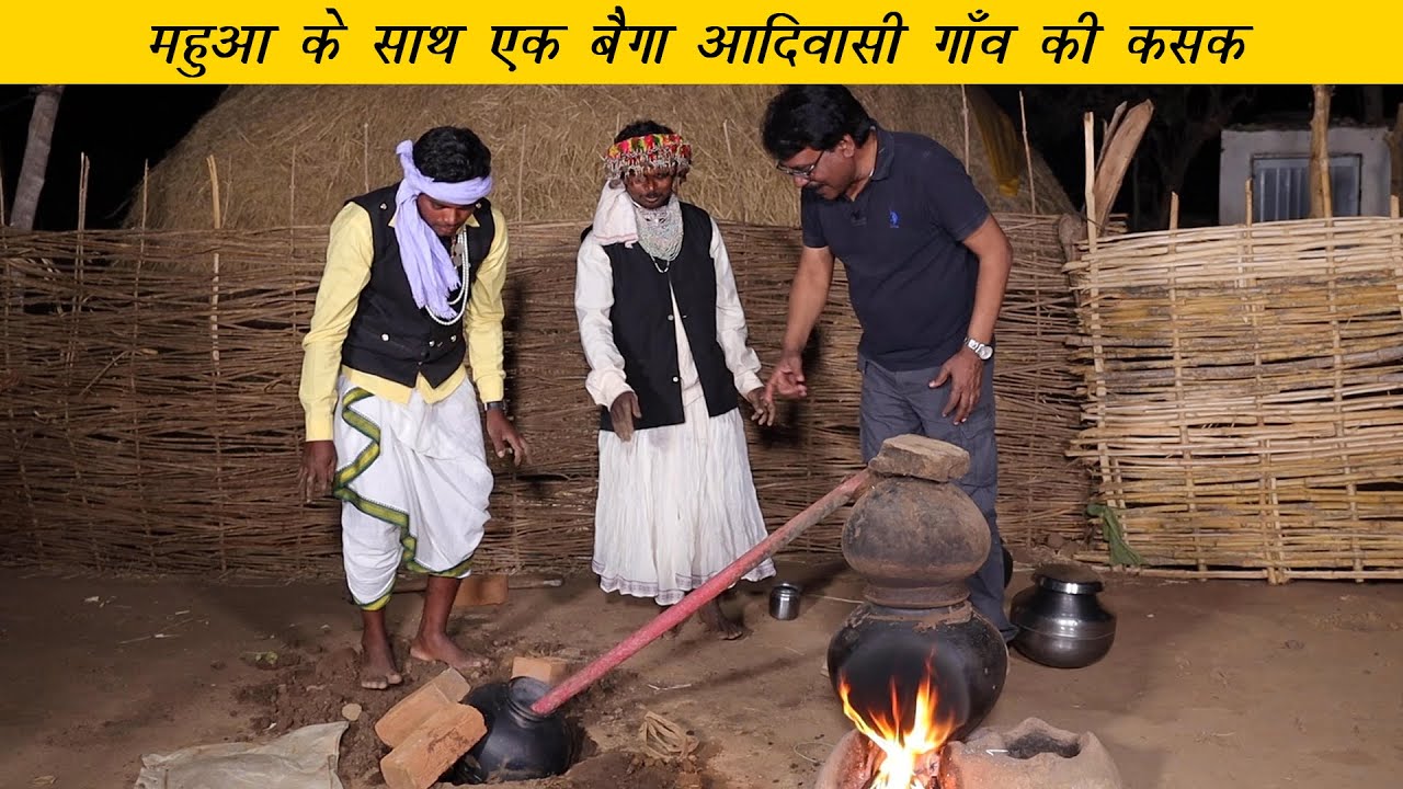 महुआ कैसे बनाते हैं बैगा आदिवासी | How Mahua Liquor is prepared by ...