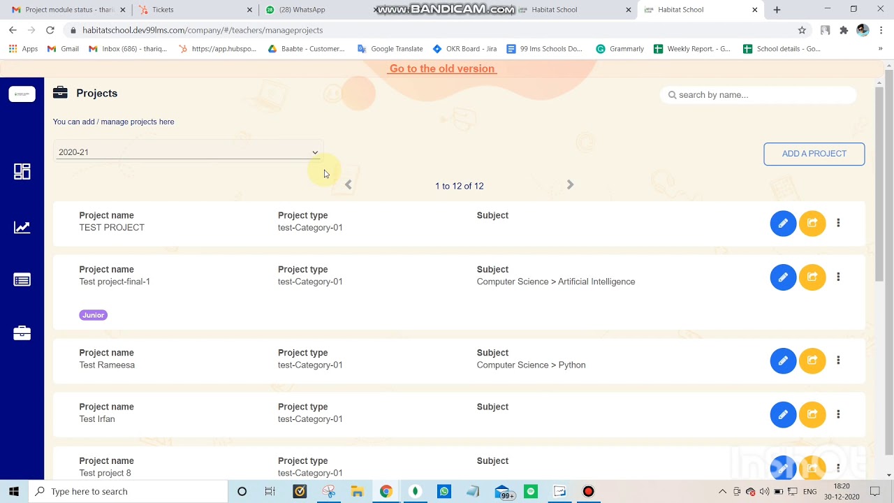 How to create, assign and evaluate projects using 99LMS? - YouTube