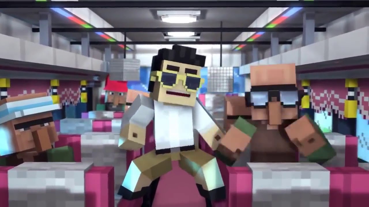 Опа Гагнам Стайл В Майнкрафт | Opa Gamna Style Minecraft - YouTube