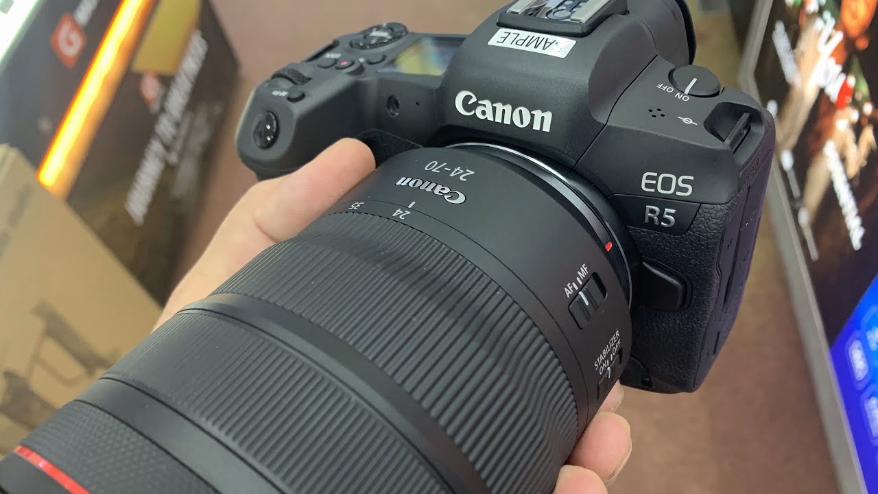 EOS R5 Really Short Hands On and My Thoughts on the Photo Side - YouTube