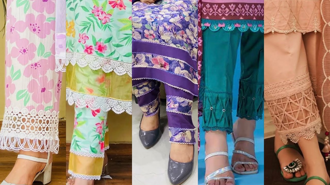 Latest Trouser Designs 2024 / Trozar ka dizain 2024 / Capri Designs ...