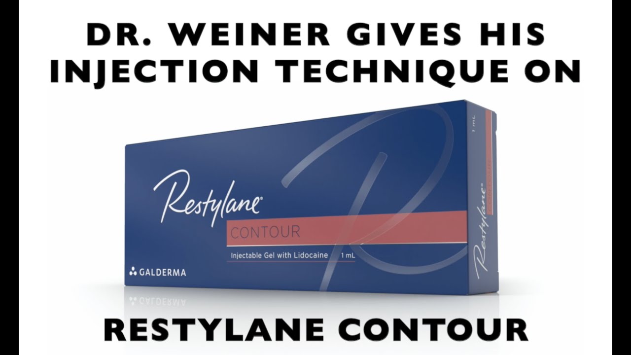 Dr. Weiner Shares His Injection Technique On The NEW Restylane Contour ...