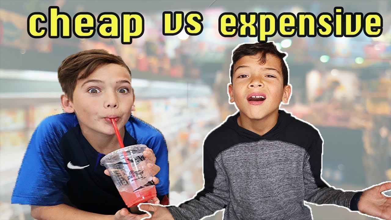 CHEAP vs EXPENSIVE! Who can tell? - YouTube