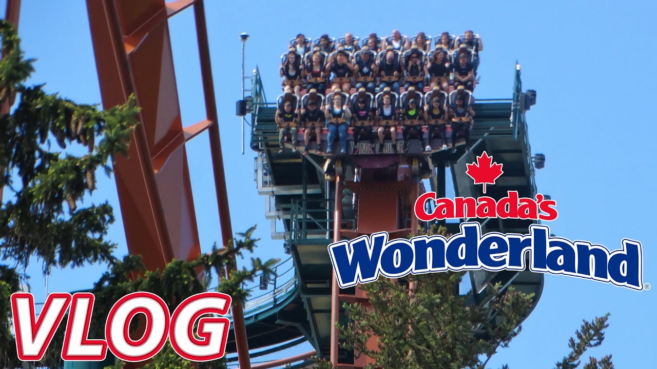 Riding all the Coasters at Canada's Wonderland | VLOG - YouTube