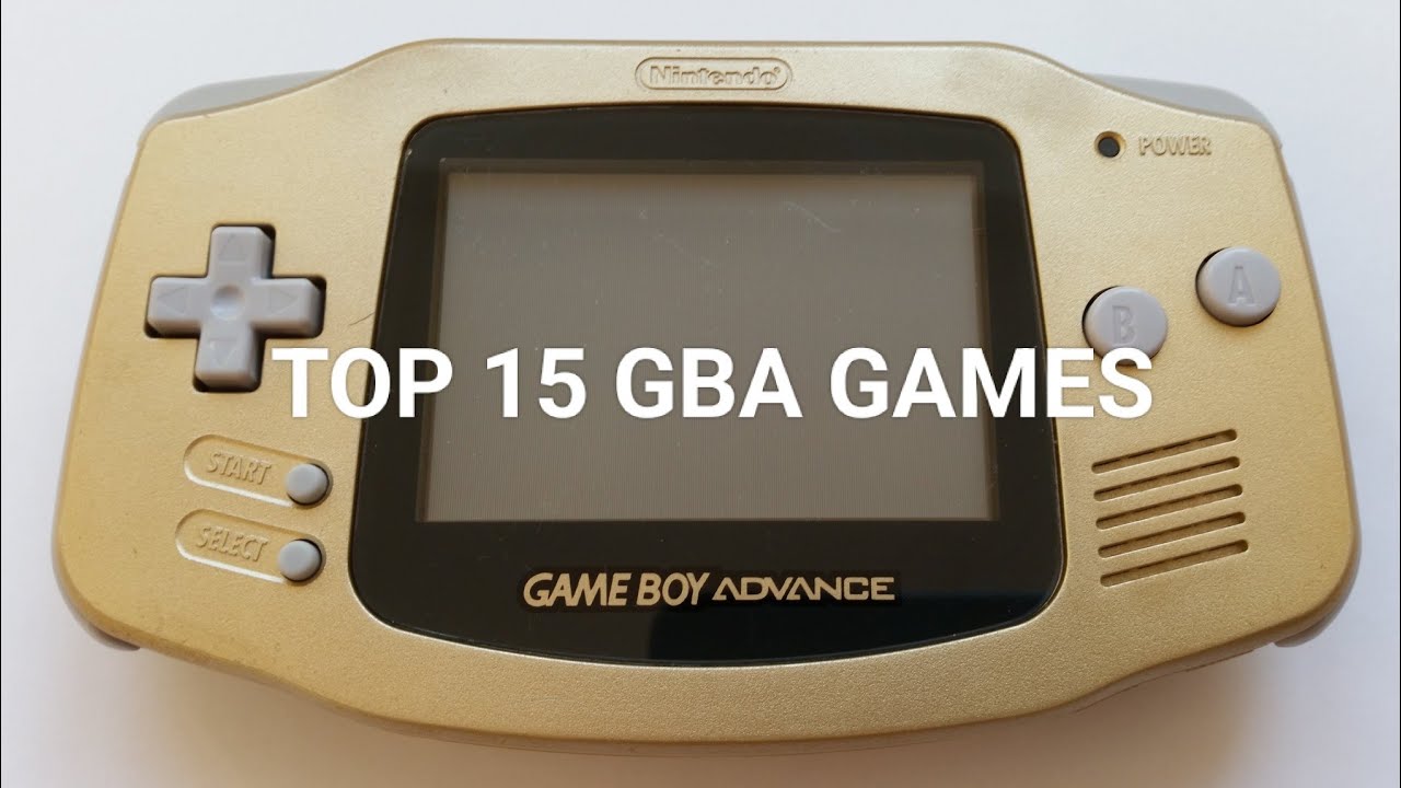 Top 15 GBA Games - YouTube
