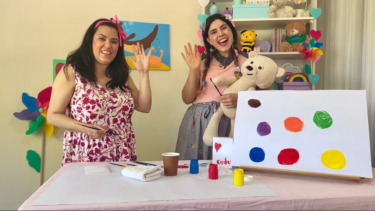 Kom ons leer oor verskillende KLEURE! 🎨 Primêre en sekondêre kleure. ️💙 ...
