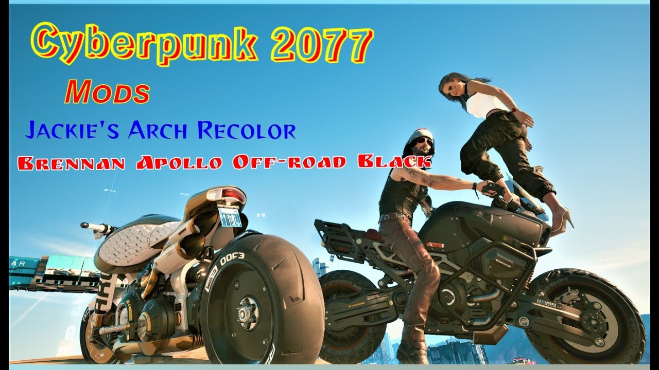 Cyberpunk 2077 💥 Mods 👍 Jackie's Arch Recolor 👍 Brennan Apollo Off-road ...
